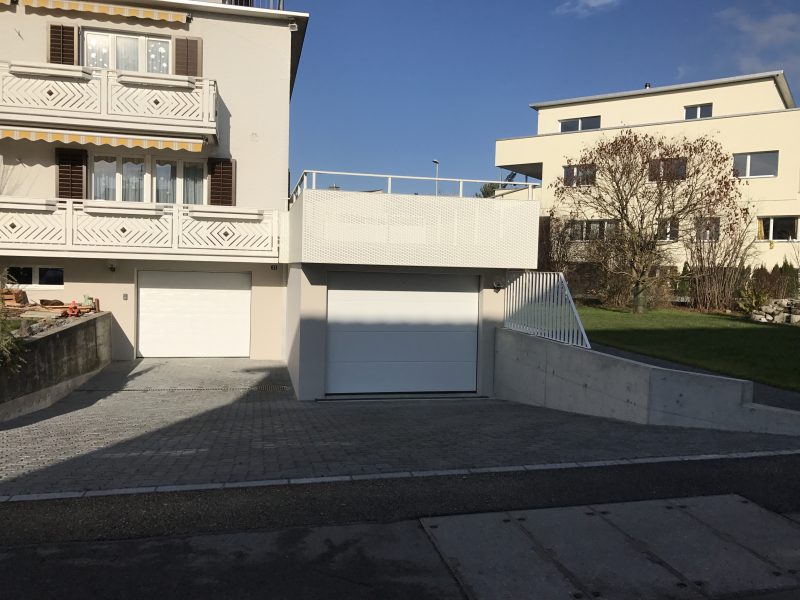 Garagenanbau mit Terrasse - Buess + Partner Architekten